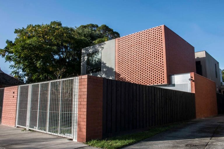 Clarence Houses featuring Flatlock by Metal Cladding Systems