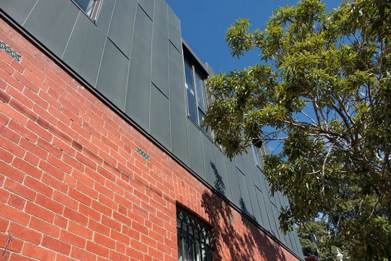 Station Street House features Rheinzink Flatlock cladding panels