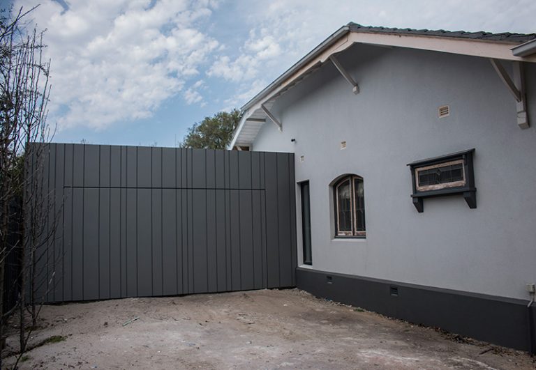 Garage Doors with Metal Cladding Systems